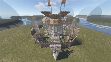 2x1 Shell Wide Gaps Open Core Small Group Rust Base Design