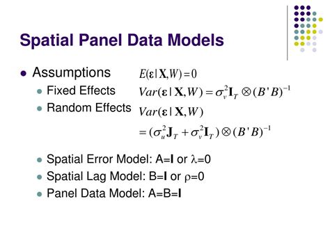 PPT Spatial Econometric Analysis Using GAUSS PowerPoint Presentation