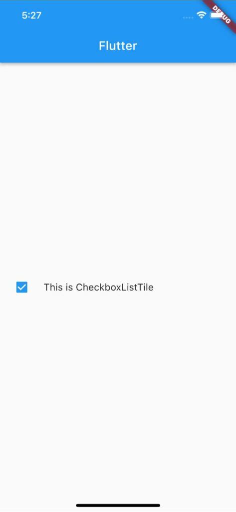 Fluttercheckboxlisttile