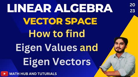how to find eigen values and eigen vectors find the eigenvalues and eigenvectors of the matrix