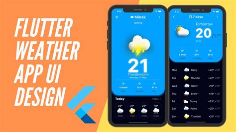 Shorts Weather App Flutter UI YouTube