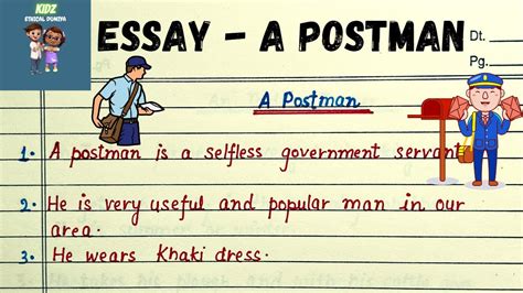 10 Lines About Postman Postman Tutorial For Beginners Essay On