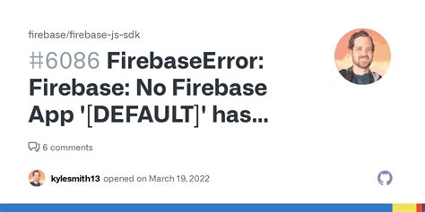 firebaseerror firebase no firebase app [default] has been created call firebase app