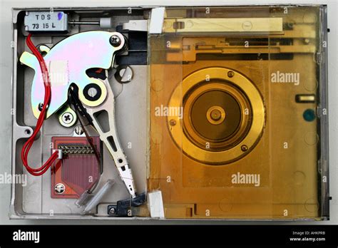 View Of Removable Media Hard Disk Drive With Top Cover Removed Showing