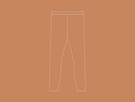 High Rise Leggings Sewing Pattern Pants Xs Xl Instant Etsy