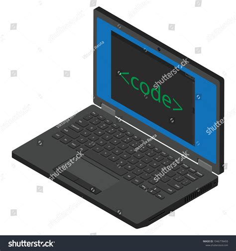 vector laptop coding concept web developer เวกเตอร์สต็อก ปลอดค่าลิขสิทธิ์ 1946778493