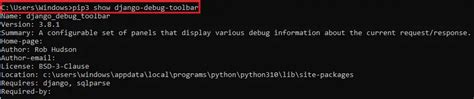 Modulenotfounderror No Module Named Debug Toolbar Fixed