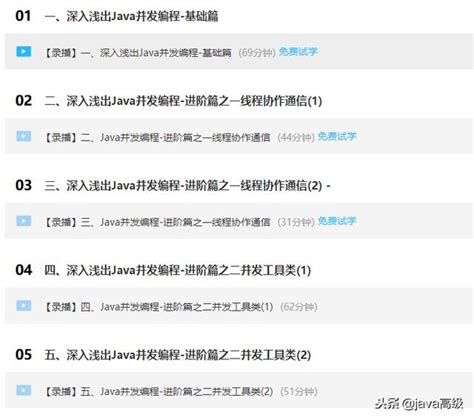 java并发编程高阶技术 高性能并发框架源码解析与实战 每日头条