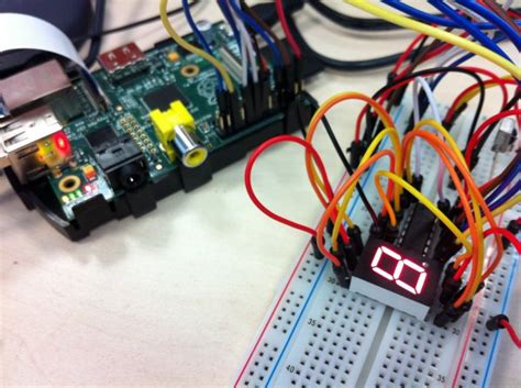 7 segment display with 74hc595 shift register and raspberry pi porn sex picture