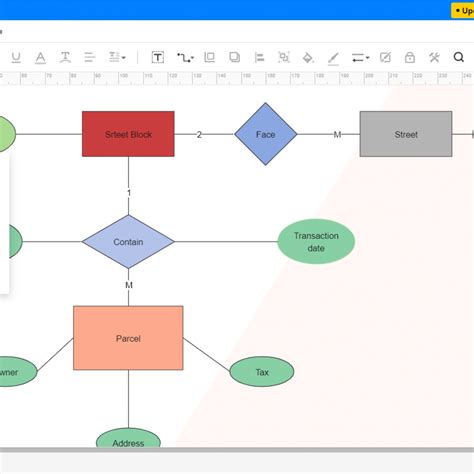 How To Make An Er Diagram Online Edraw Max ERModelExample