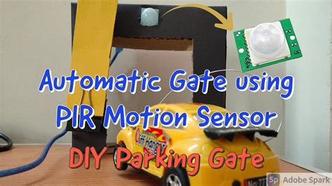 How To Make Automatic Gate Opening System DIY Parking Gate Arduino
