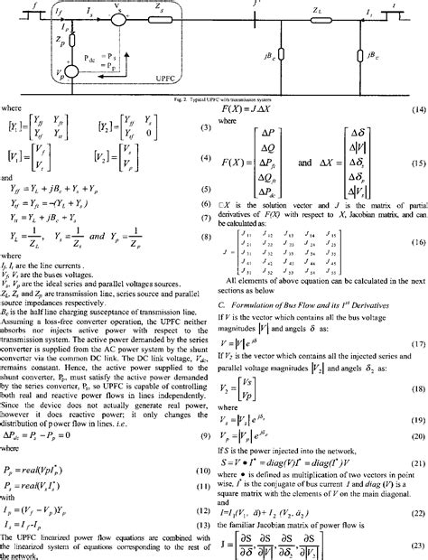 figure 2 from newton raphson upfc model for power flow solution of practical power networks with