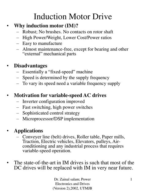 ppt induction motor drive powerpoint presentation free download id 240937