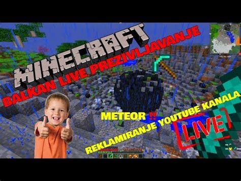 Minecraft Prezivljavanje Balkan Live Modovi YouTube
