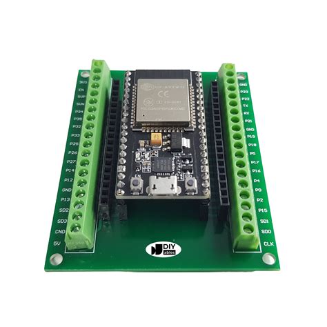 Diyables Screw Terminal Adapter For 38 Pin Esp32 Board For Arduino Esp32 Esp8266 Raspberry Pi