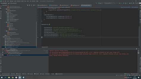 execution failed for task app processdebugresources android resource linking failed stack