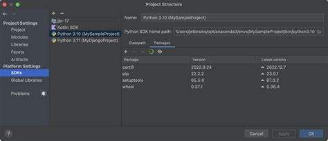 Configure A Python Sdk Intellij Idea Documentation