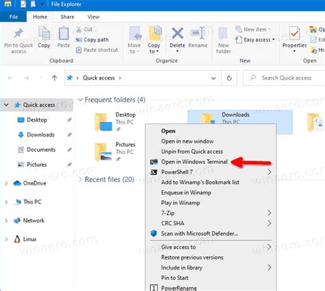 How To Remove Open In Windows Terminal Context Menu In Windows 11