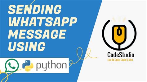 Sending WhatsApp Message Using Python Part 1 YouTube