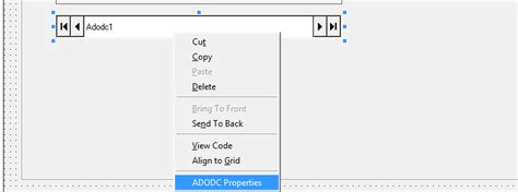 cara menampilkan database microsoft access di visual basic vb 6 0