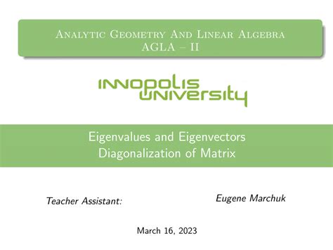 pdf lab 8 eigenvalues and eigenvectors
