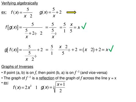3 6 inverse functions notation say “f inverse of x”… ppt download