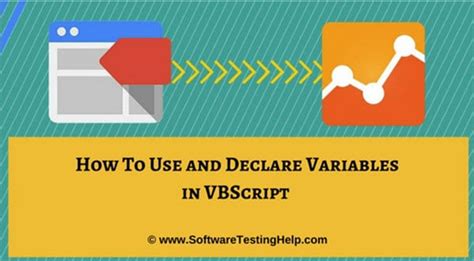 vbscript variables how to declare and use variables vbscript dim