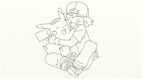 Ash And Pikachu Hugging 3 By Animegirl65 On Deviantart