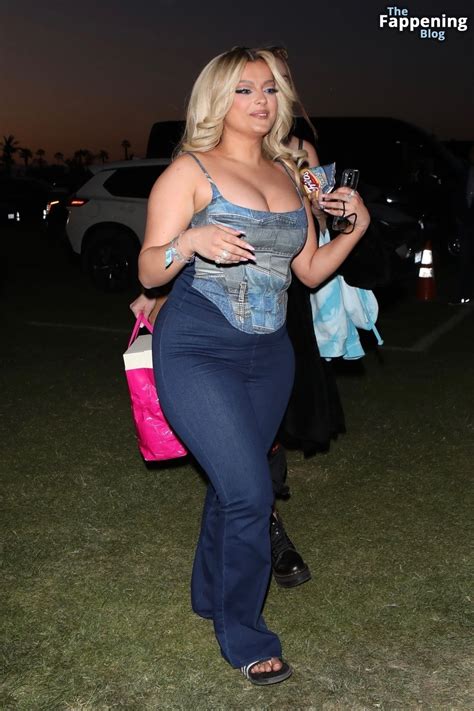 Bebe Rexha Shows Off Her Curves At The Coachella Valley Music And