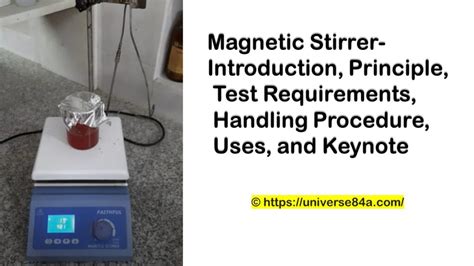 Magnetic Stirrer Principle Parts Types Uses Examples 60 OFF