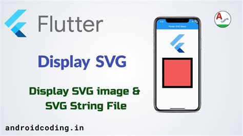 Flutter SVG Image String File Implementation Source In Description