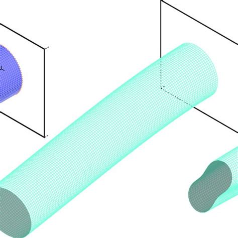 the finite element fe model a and two examples of vibration mode download scientific