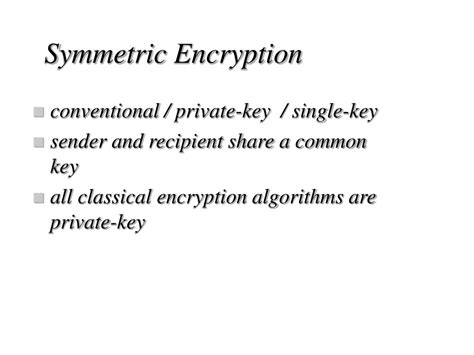 ppt chapter 2 classical encryption techniques powerpoint presentation id 4649005