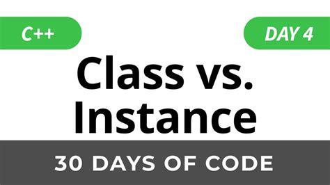 day 4 class vs instance 30 days of code hackerrank solutions youtube