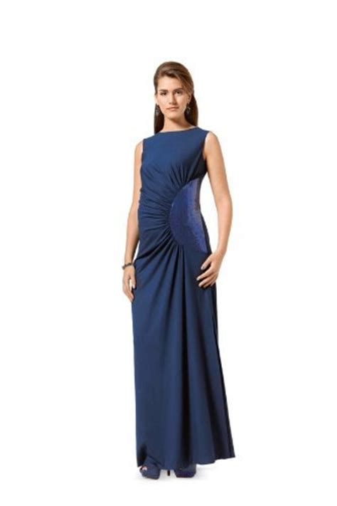 Burda 7164 Maternity Dress Pattern Ruched Tunic Top Maternity Evening Gown Size 10 22 Uncut