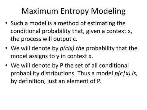 ppt maximum entropy modeling and its application to nlp powerpoint presentation id 2092700