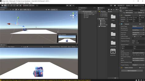 Tutorial Penggunaan Fungsi Translate Dan Raycast Pada Unity