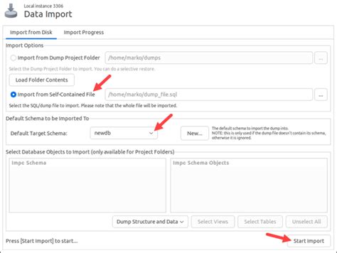 How To Import And Export A Mysql Database