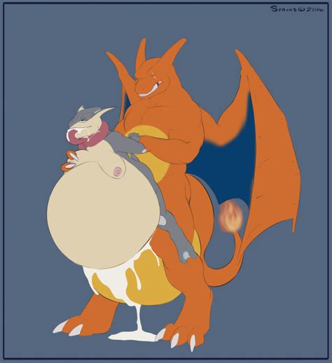 Rule 34 Balls Big Balls Big Penis Charizard Cum Cum Inflation Excessive Cum Female Fucked