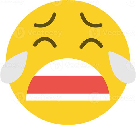 Crying Face Emoticon 21095366 Png