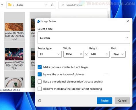 how to resize multiple images at once in windows 11 multiple images make pictures image resizer