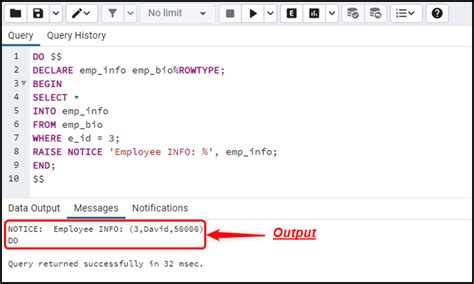 pl pgsql row types assign complete row to a variable in postgresql commandprompt inc
