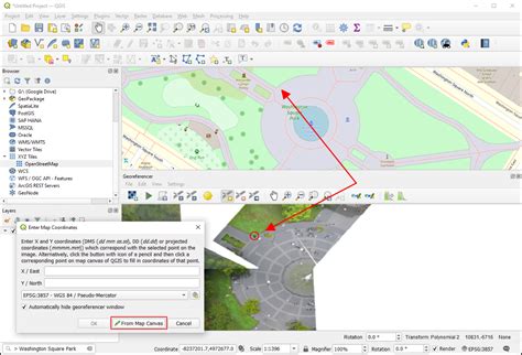 georeferencing aerial imagery qgis3 — qgis tutorials and tips