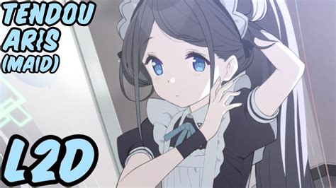Blue Archive Tendou Aris Maid L D Eng Sub Youtube