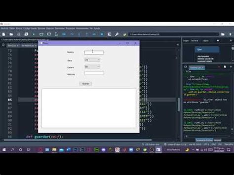 DataFrame A QTableWidget Importar Y Guardar CSV Qt Designer