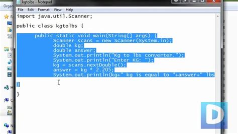 beginner java tutorial 1 creating a basic program java tutorial basic beginners