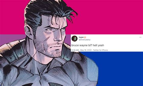 Dc Hints That Bruce Wayne Is Bi Sexual In Comics Ahead Of Pride Month Fans Say Batman Is Our