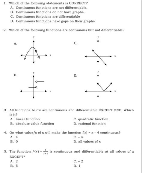 solved 1 which of the following statements is correct a