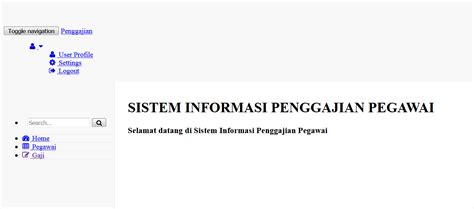 download source code sistem informasi penggajian dengan php