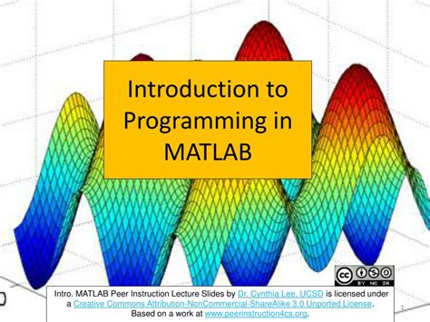 ppt introduction to programming in matlab powerpoint presentation free download id 2729661